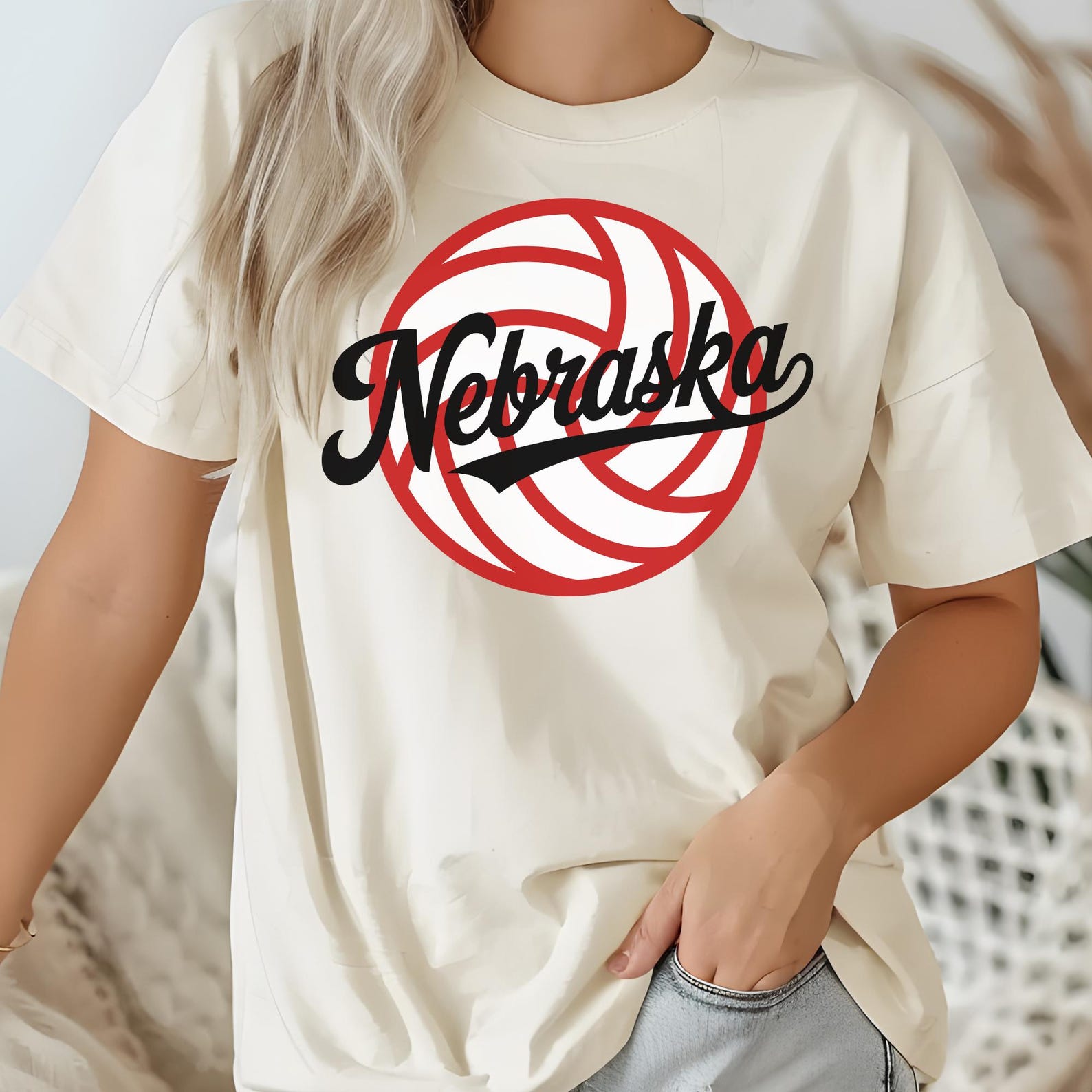 Nebraska Volleyball PNG Bundle: Cornhusker State Pride (digital ...