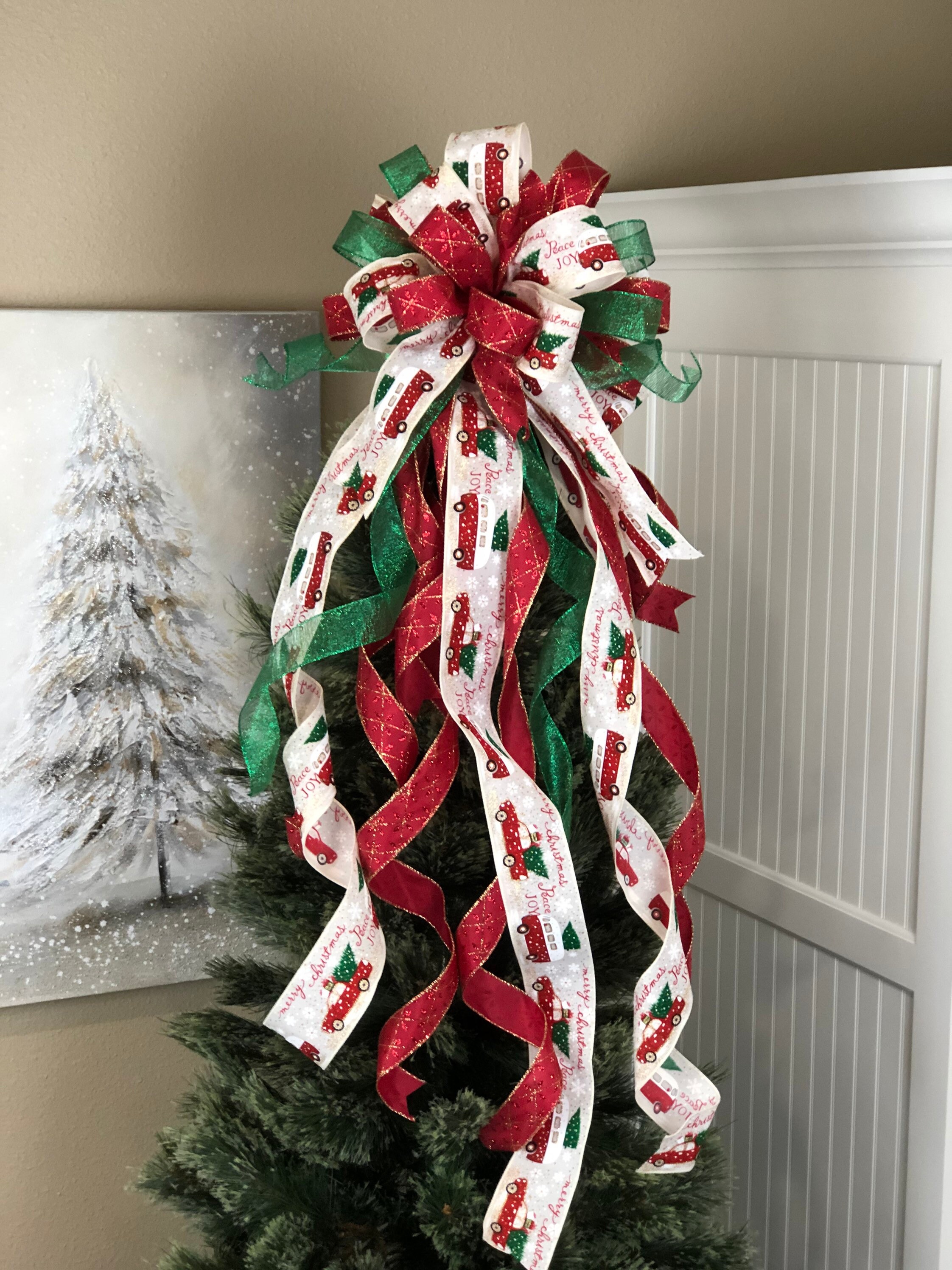 Whimsical Christmas Tree Toppers