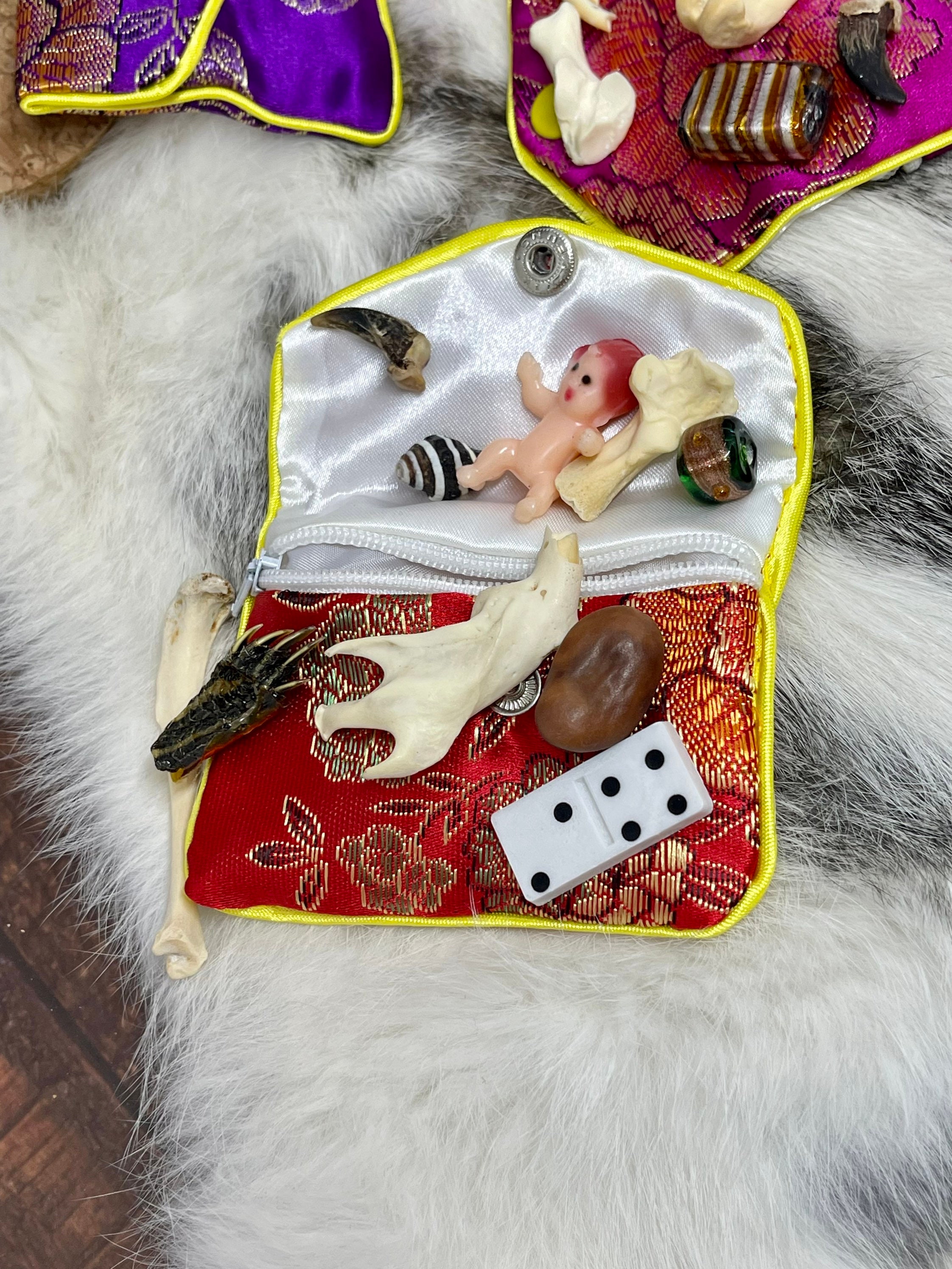 Mini Osteomancy Set Travel Bone Throwing - Etsy