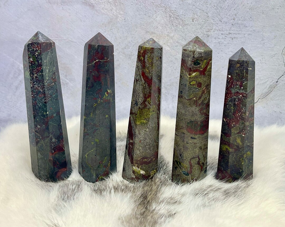 Dragons Blood Crystal Towers - Etsy