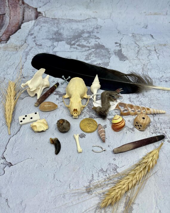 Osteomancy Set Bone Throwing Set - Etsy