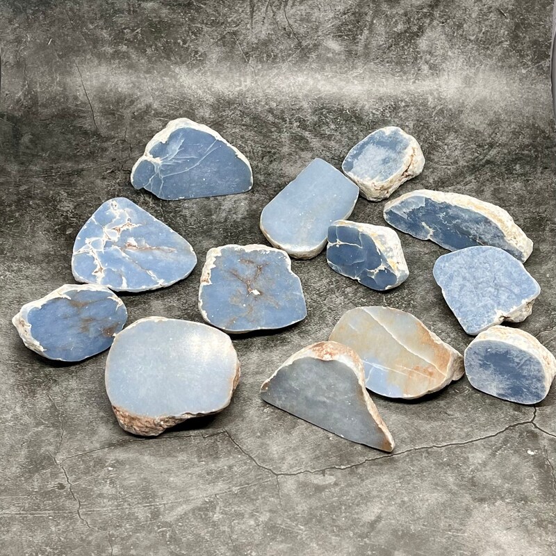 Angelite Crystal - Etsy