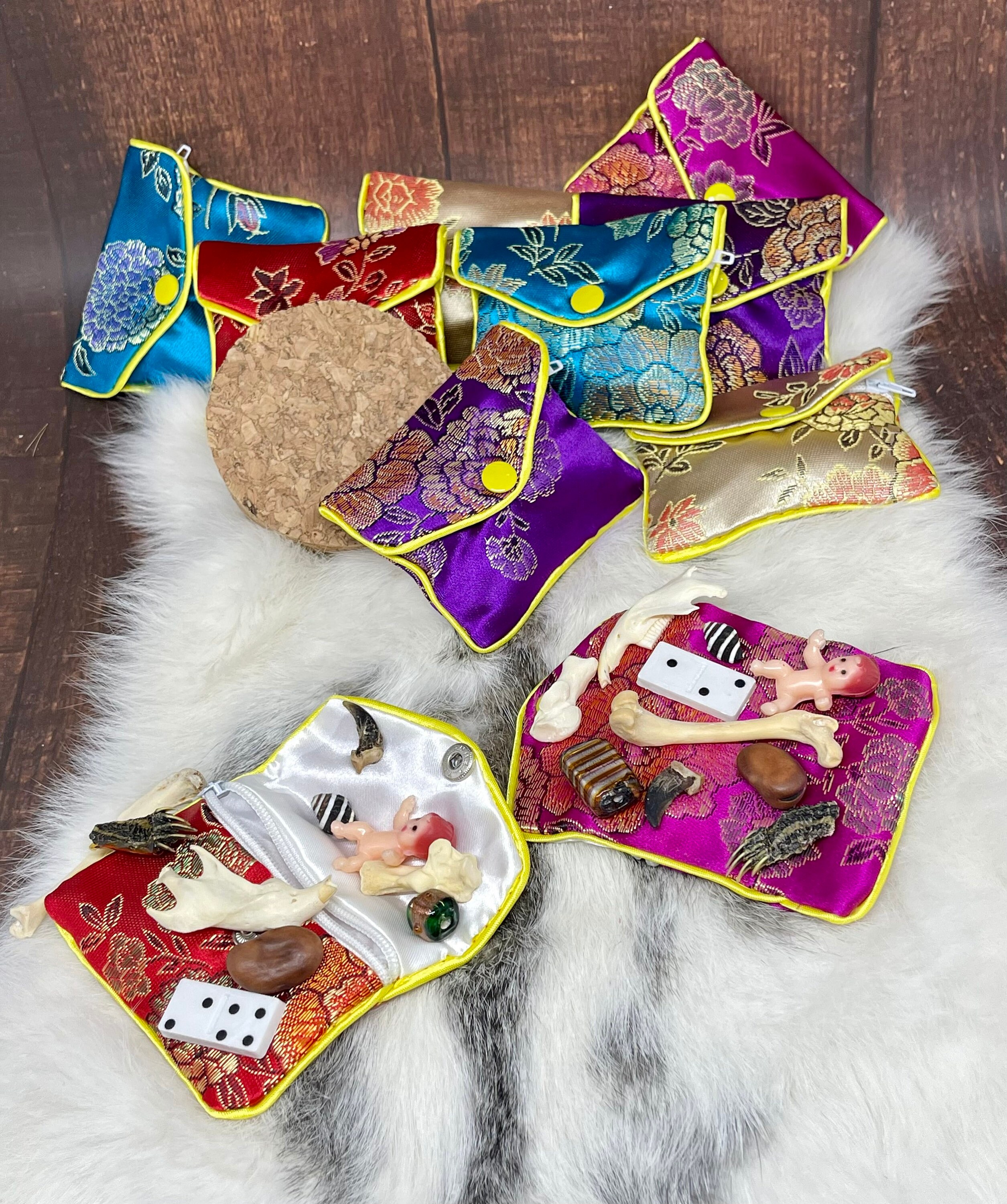 Mini Osteomancy Set Travel Bone Throwing | Etsy