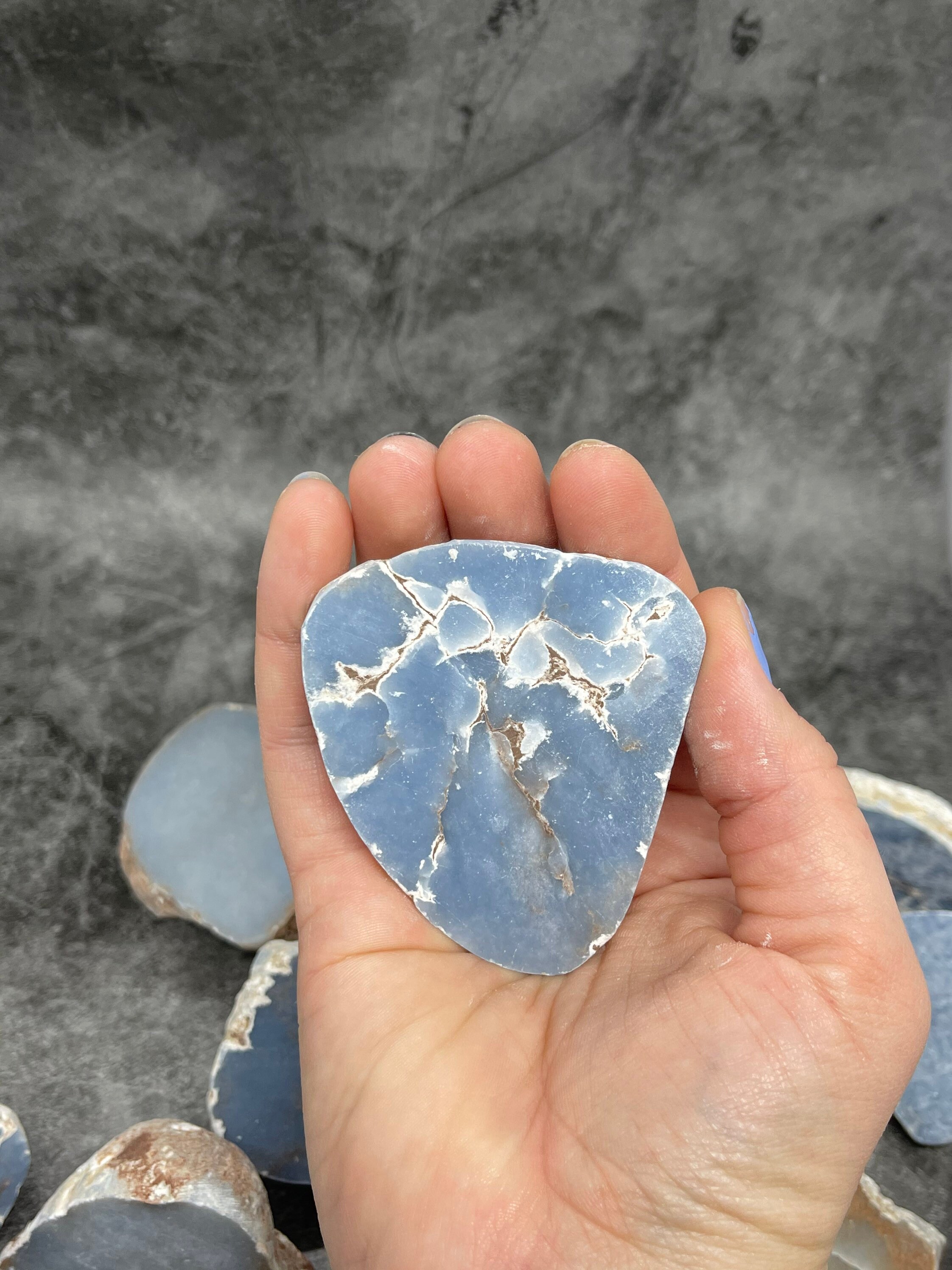 Angelite Crystals Choose Your Own | Etsy