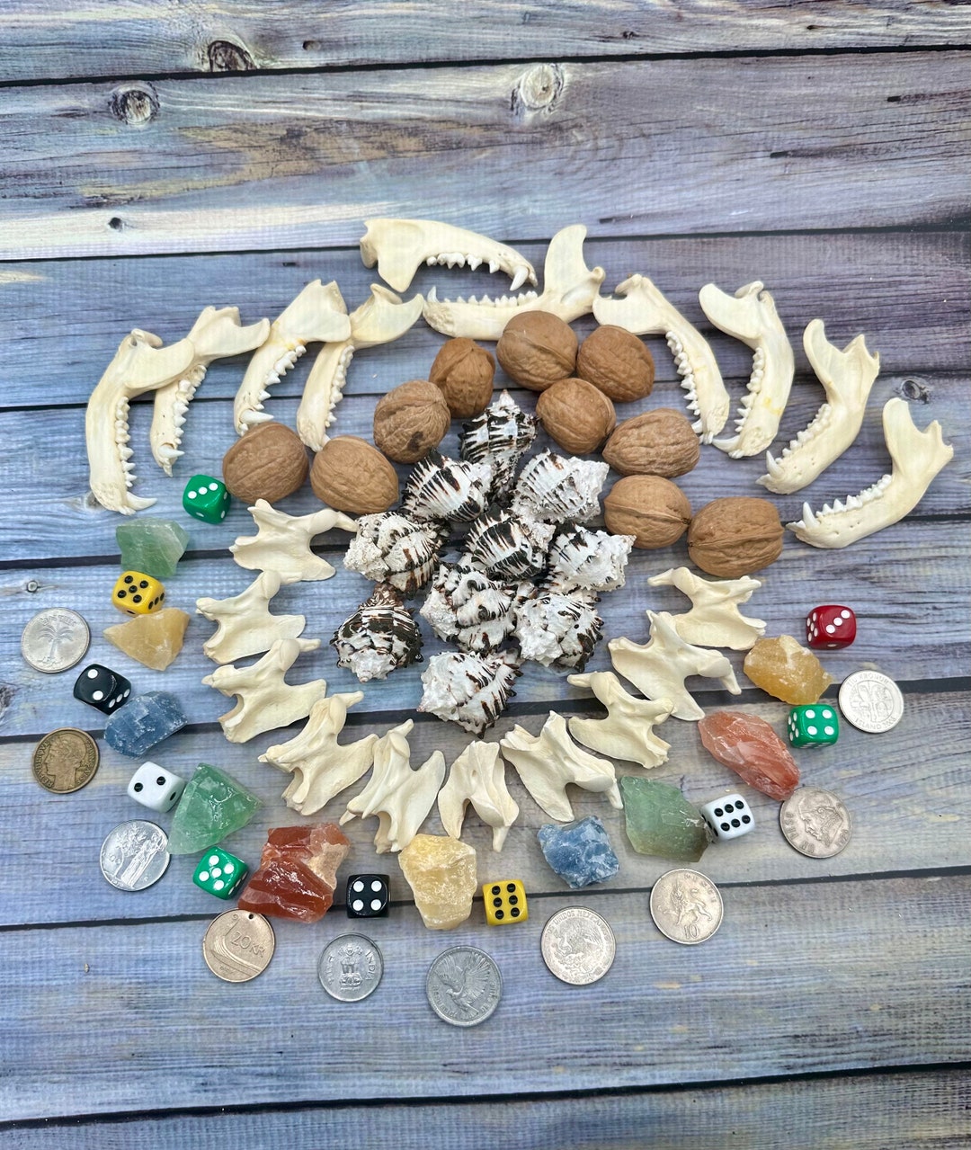 The Phantom Osteomancy Bone Throwing Set - Etsy