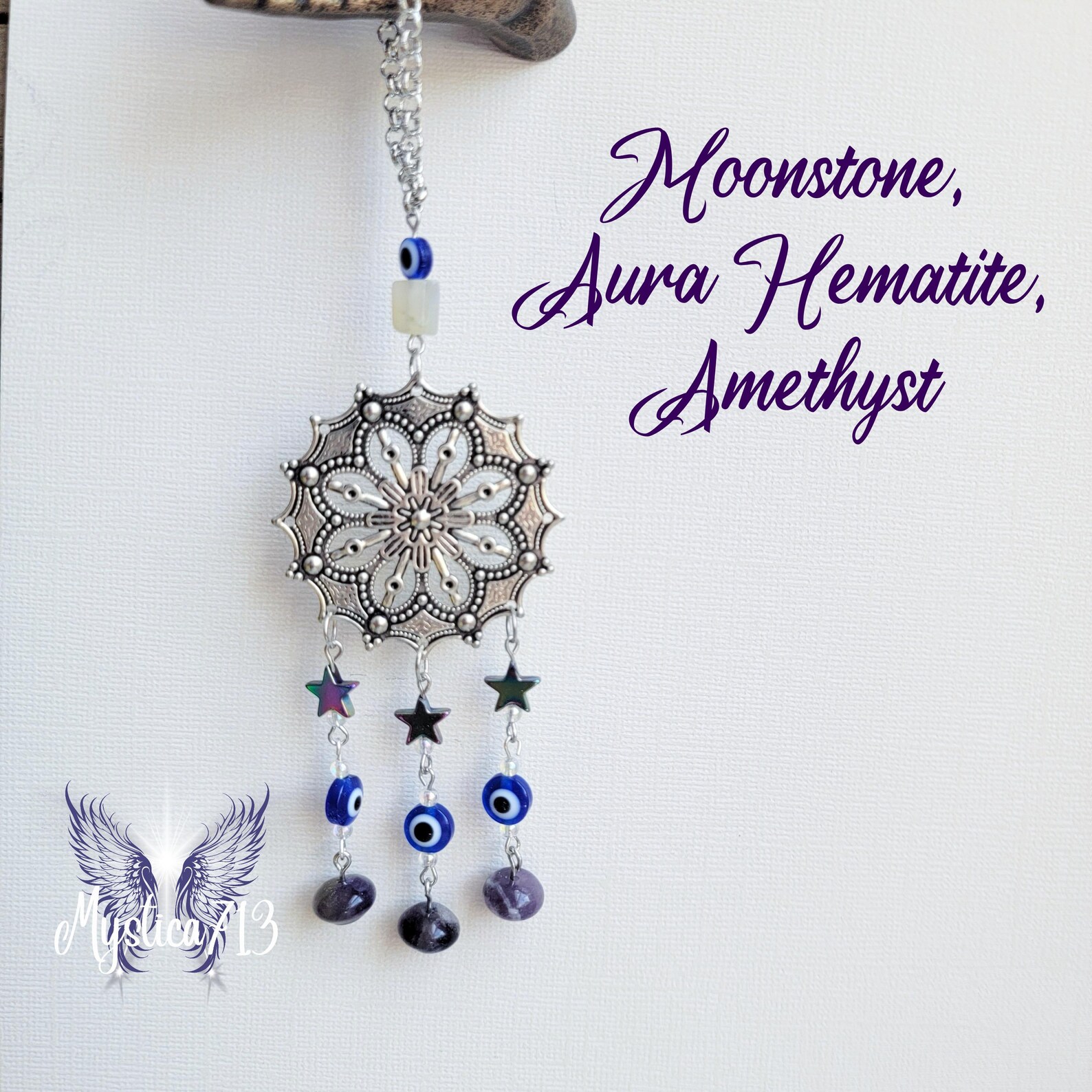 Evil Eye Hanging Talisman travel Ward witchcore magick cottagecore car ...