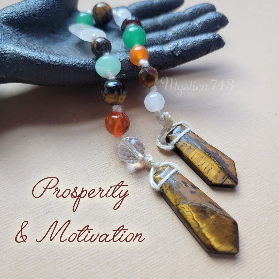 Prosperity Intention Ladder W Guided Visual Meditation Prayer Beads ...