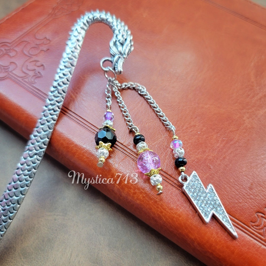 Lightning Dragon Bookmark ~elemental Lightning Bolt ~dragoncore ...