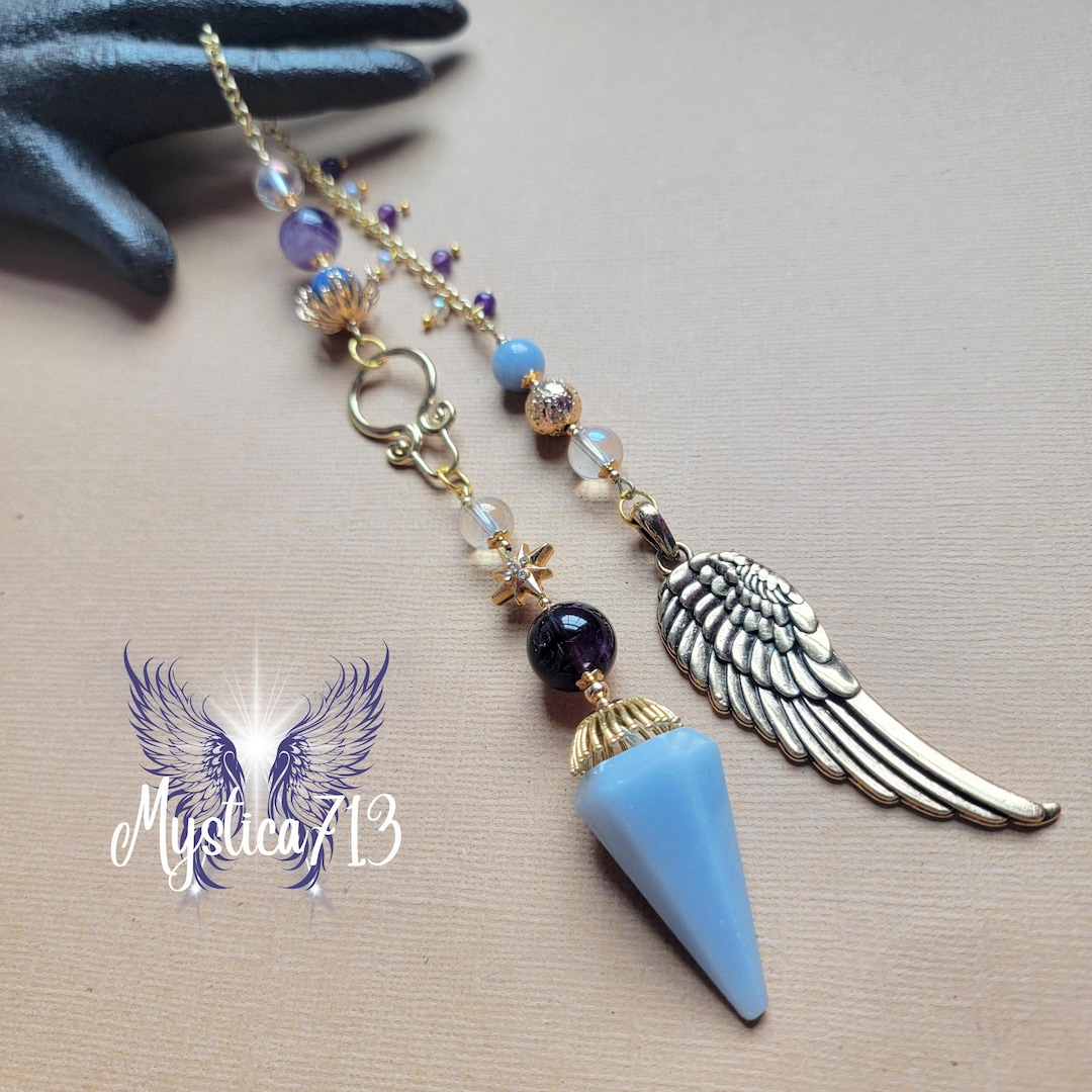 Angelic Presence Pendulum Unique Archeia Angel Archangel Celestial ...