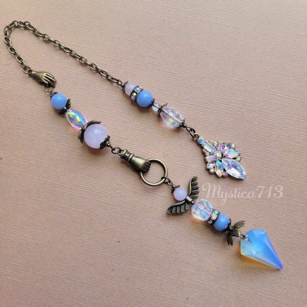 Angelic Communication Pendulum Unique Archeia Angel Archangel Celestial ...