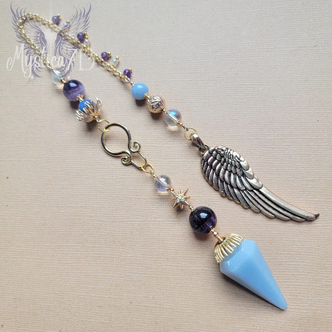 Angelic Presence Pendulum Unique Archeia Angel Archangel Celestial ...