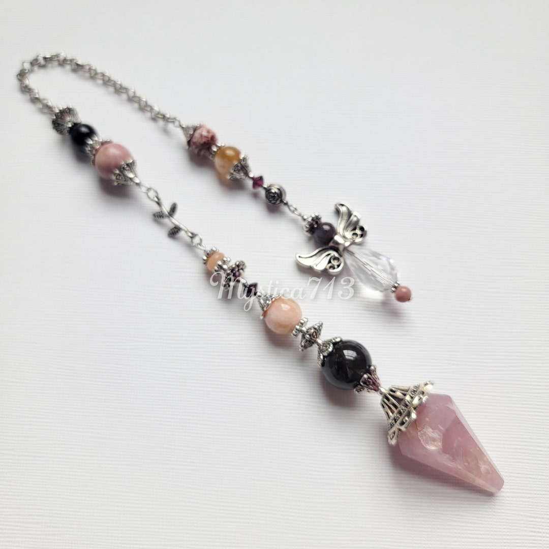 Angelic Divine Feminine Pendulum Unique Archeia Angel Celestial ...