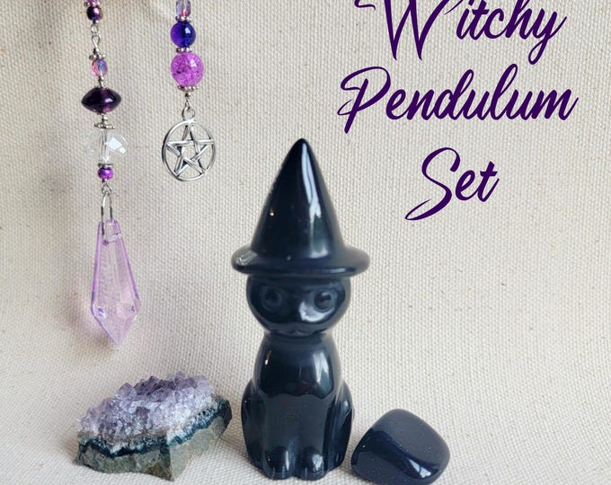 Aphrodite Venus Pendulum Altar Set Unique Celestial Divination Golden ...