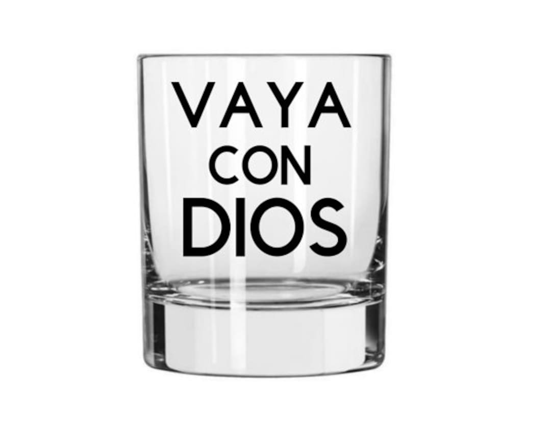 Vaya Con Dios Glass, Point Break Glass, Rocks Glass, Point Break Quotes ...