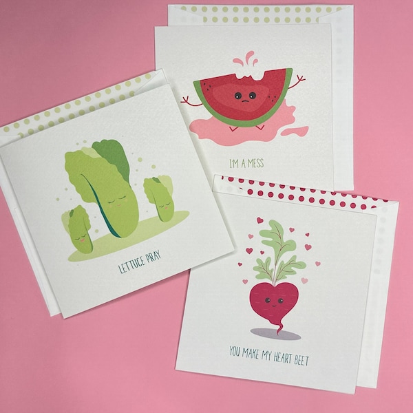 Vegetable Puns - Etsy