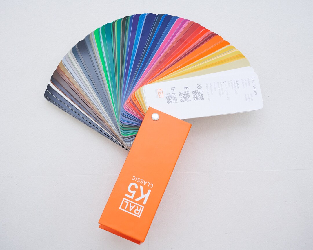 RAL Colour Swatch Chart - Finish Options for Our Metal Frames ...