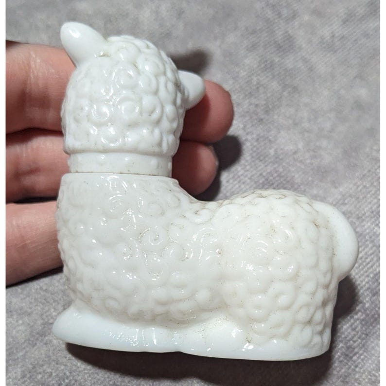 Vintage 70s Avon Lidded Lamb Shaped Perfume Bottle - Etsy