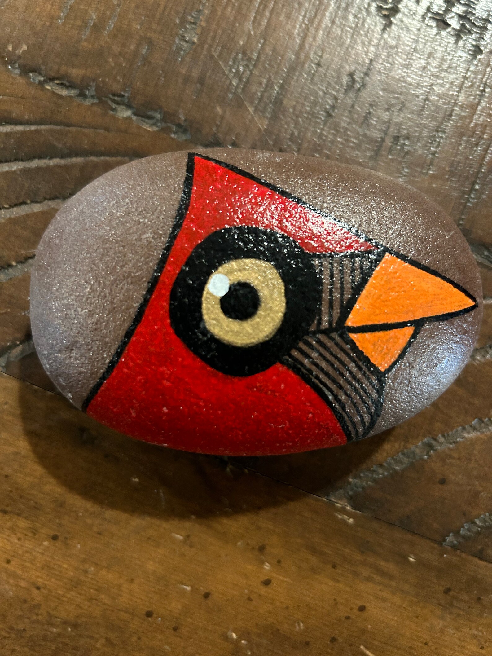 Bird Painted Rock - Etsy