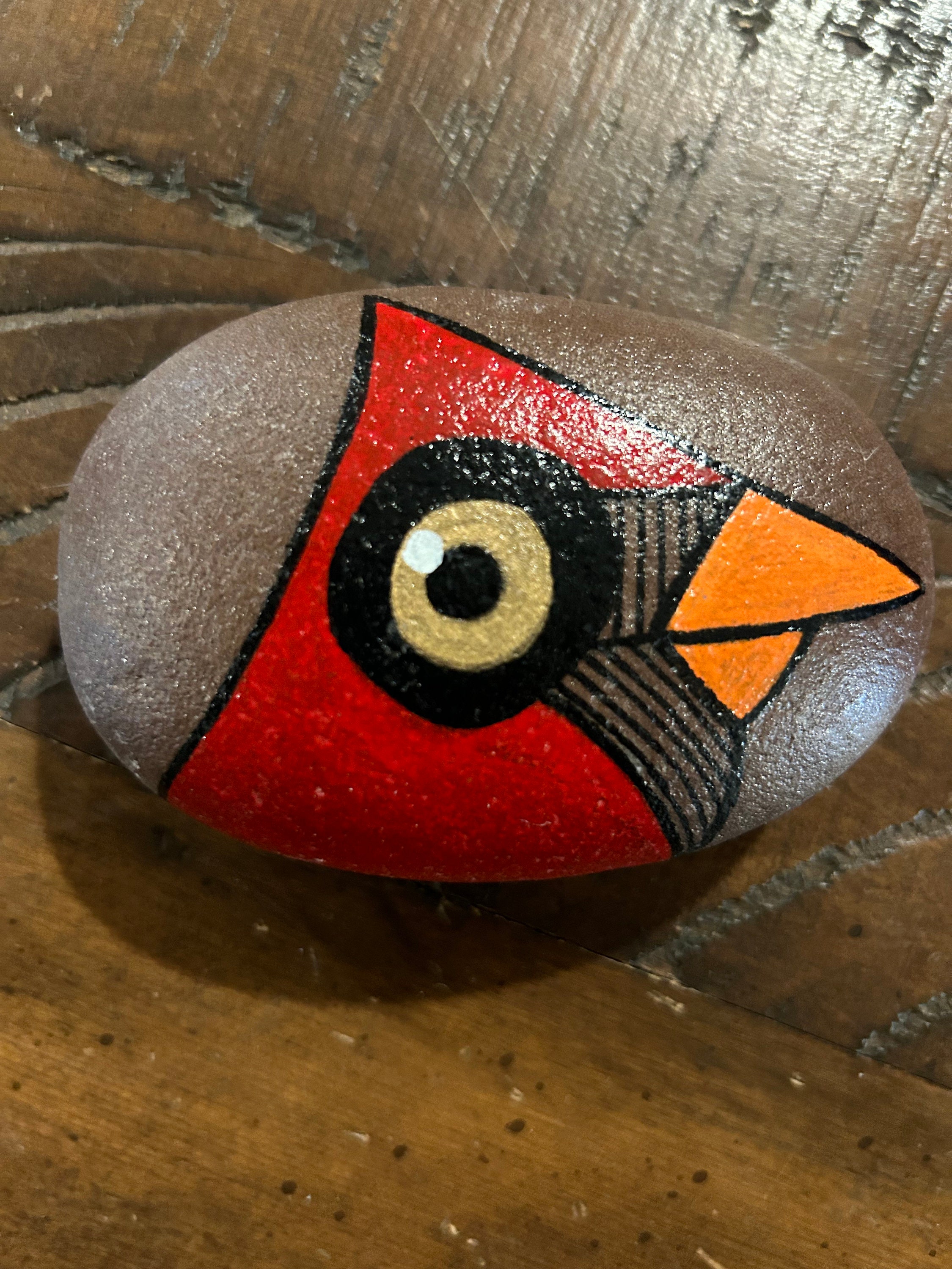 Bird Painted Rock - Etsy