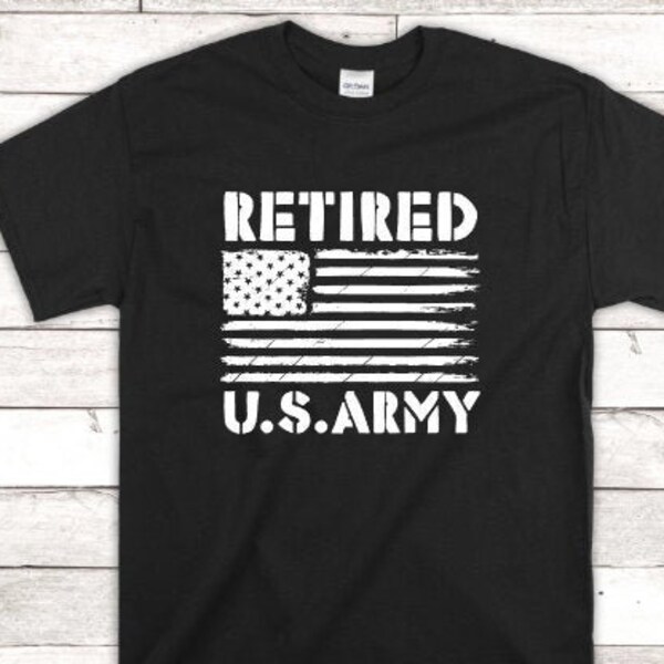 Us Army Retired Svg - Etsy