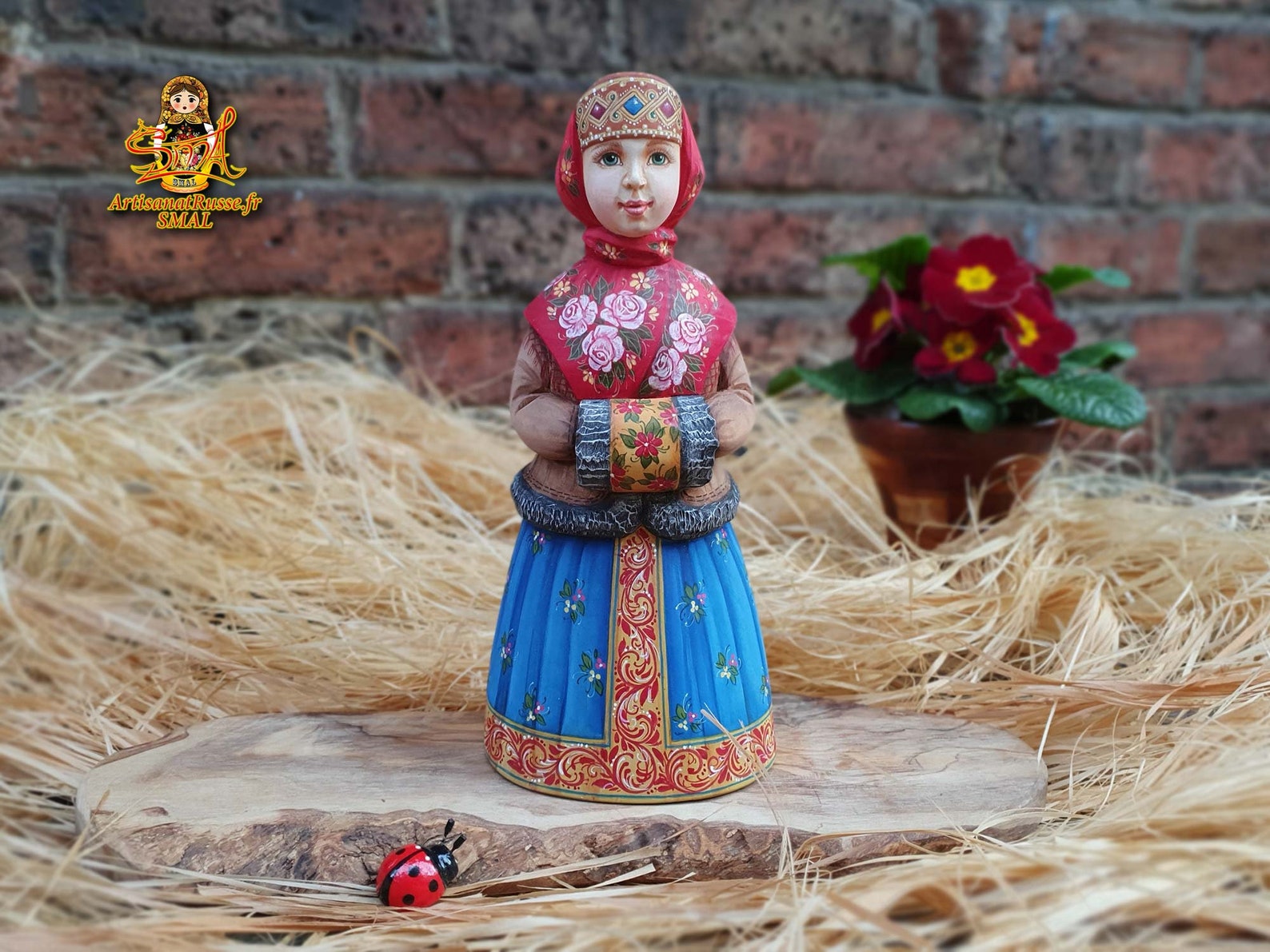 Sculpture Statuette Russian Statue Carved on Solid Linden Wood - Etsy