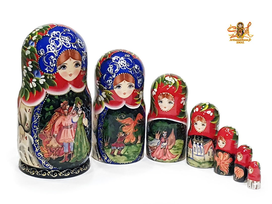 Matryoshka Quality Russian Doll High-end Scenes Story Tale. Matryoshka ...