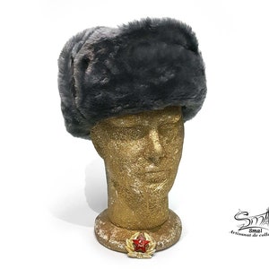 Chapka Ouchanka Ushanka Traditional Soviet Russian Military Hat USSR ...