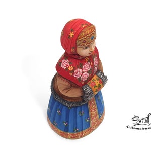 Sculpture Statuette Russian Statue Carved on Solid Linden Wood - Etsy