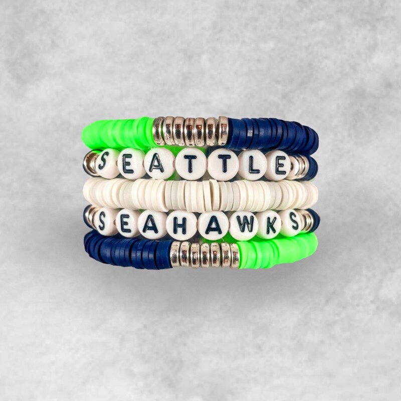 Seahawks Bracelet - Etsy