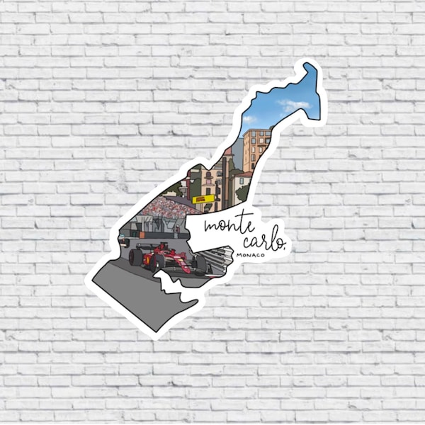 Monte Carlo Stickers - Etsy