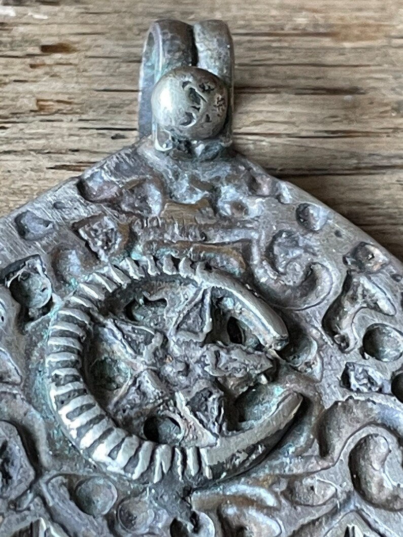 Antique Moroccan Khamsa Gate of Heaven Hamsa Muslim Islam Crescent Moon ...