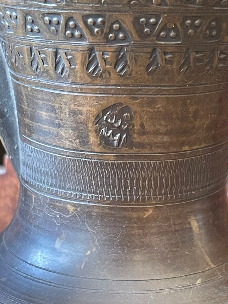 Antique Copper Ottoman Turkish Coffee Dallah Old Ibrik Middle Eastern ...