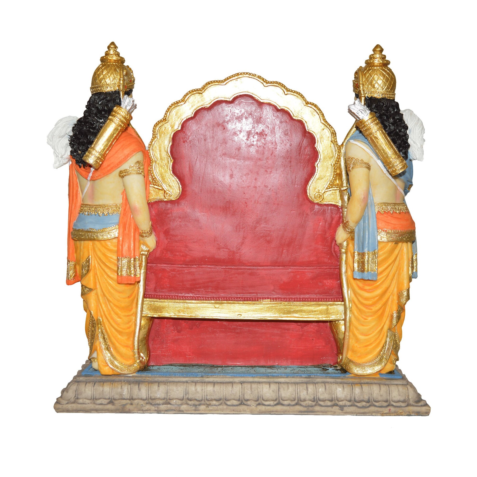 Sita Ram Asana 14, Lakshman Bharat Shatrughan Hanuman, Resin Statue ...