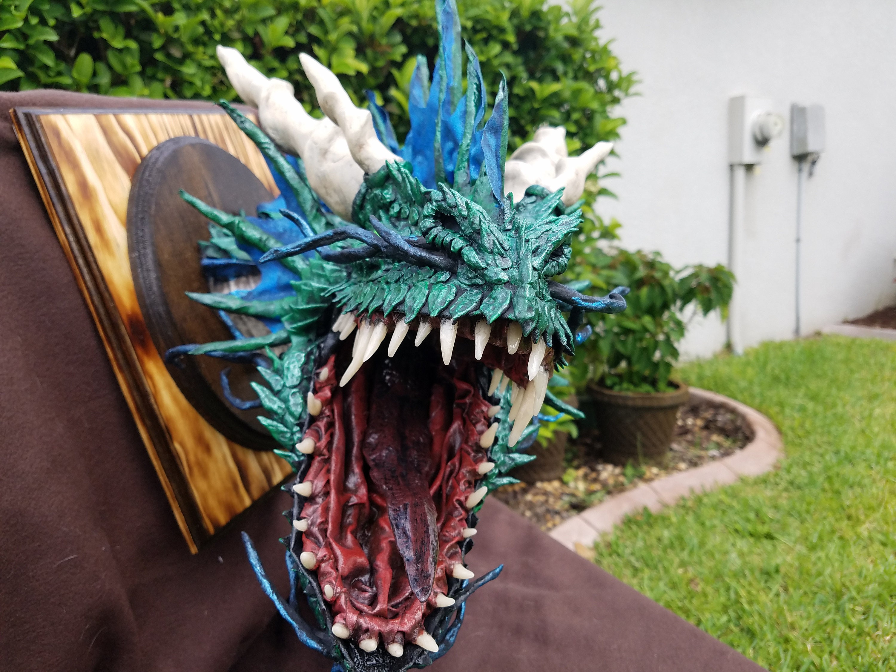 Green Dragon Trophy - Etsy