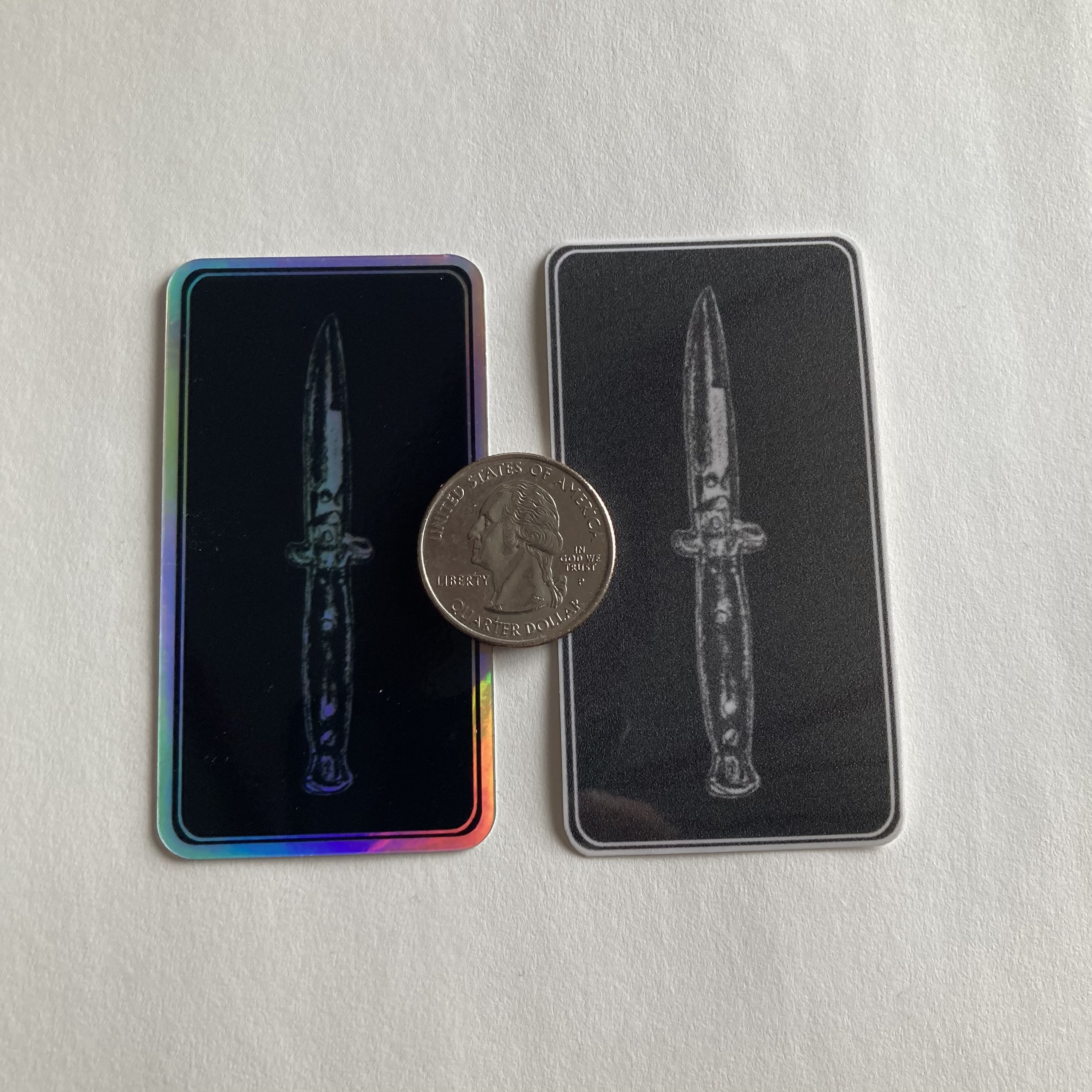 Switchblade Knife Sticker - Etsy Canada