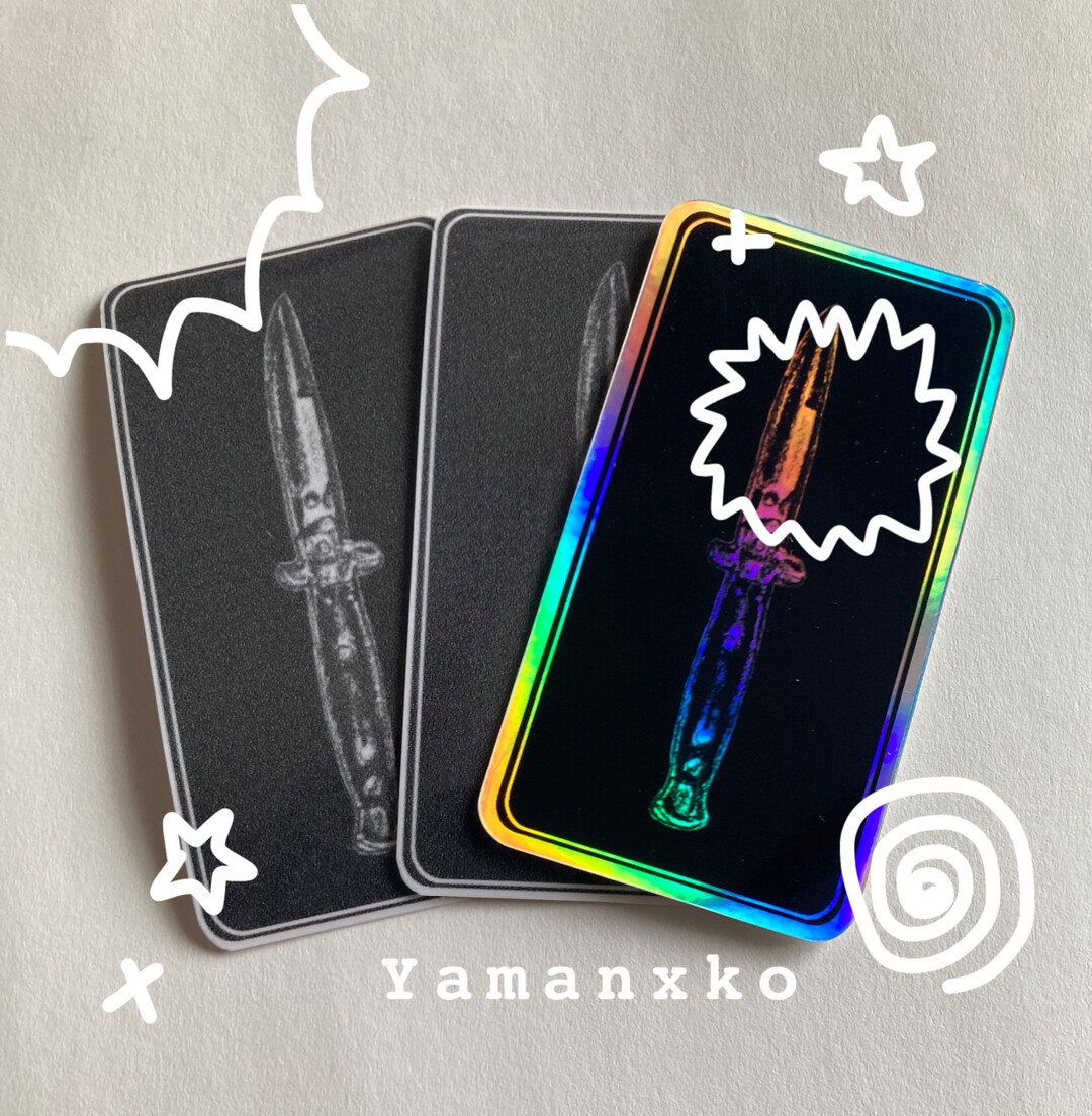 Switchblade Knife Sticker - Etsy Canada