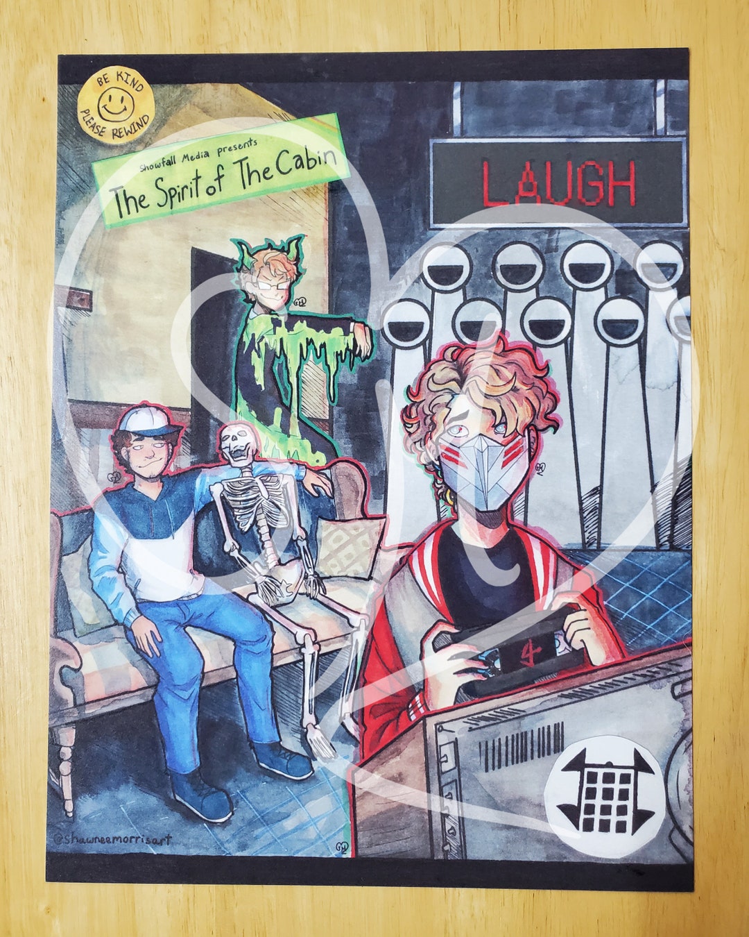 Generation Loss Fanart Print by Shawnee Morris of Shawneemorrisart - Etsy