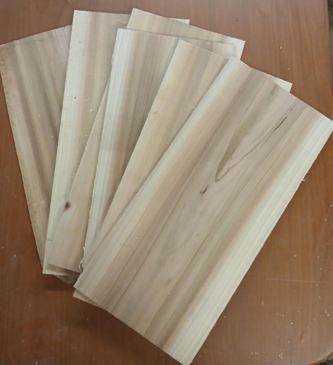 5 Sheets of 3mm Cedar Wood 11.5 X 5.5 Inch - Etsy