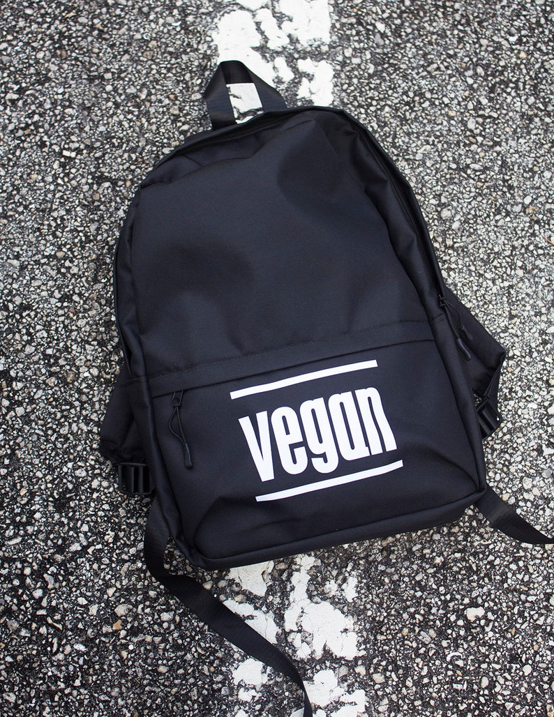 Vegan Backpack - Etsy