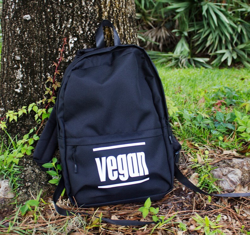 Vegan Backpack - Etsy