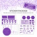 Stickers Package - Instant Download, A4 Size - Etsy
