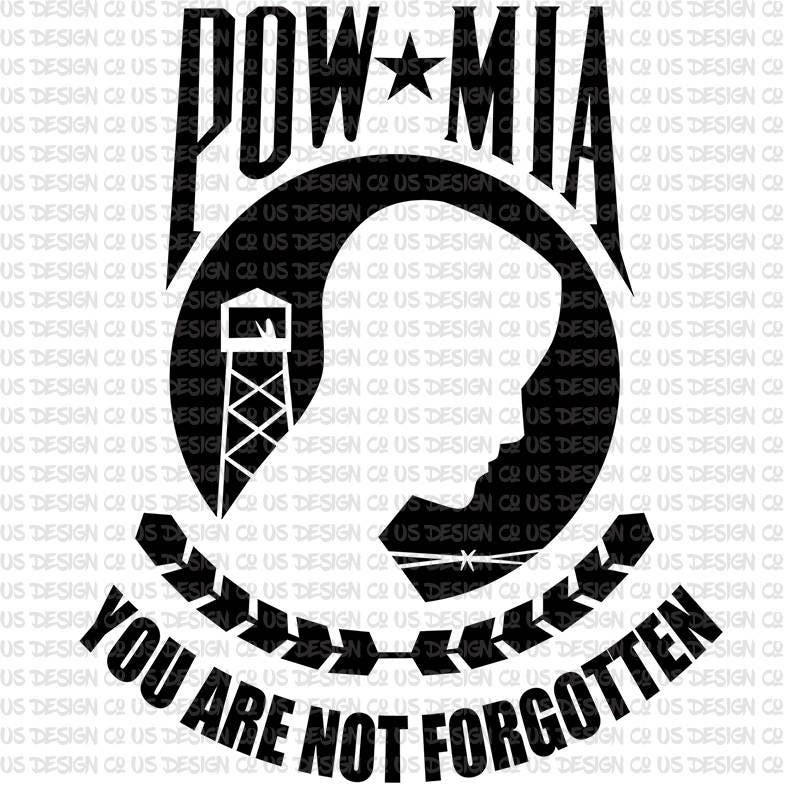 POW MIA SVG, Dxf, Png, Eps, Pdf, Digital Download - Etsy
