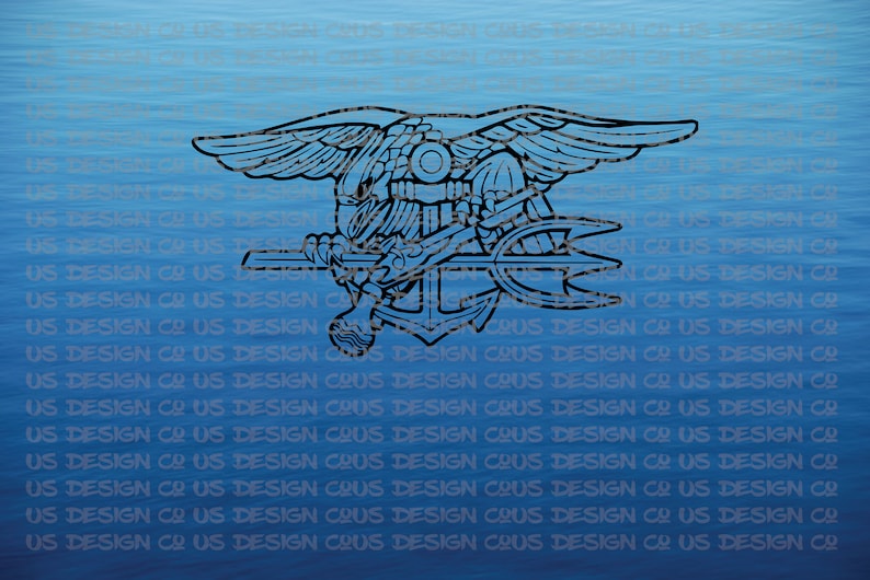 Navy Seal Trident SVG,DXF, PNG, Eps, Pdf, Digital Download - Etsy