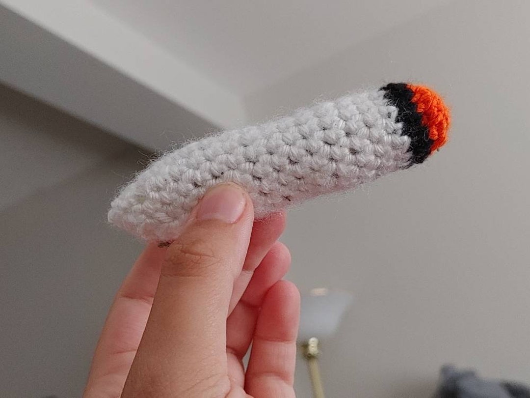 Crocheted Catnip Joint - Etsy