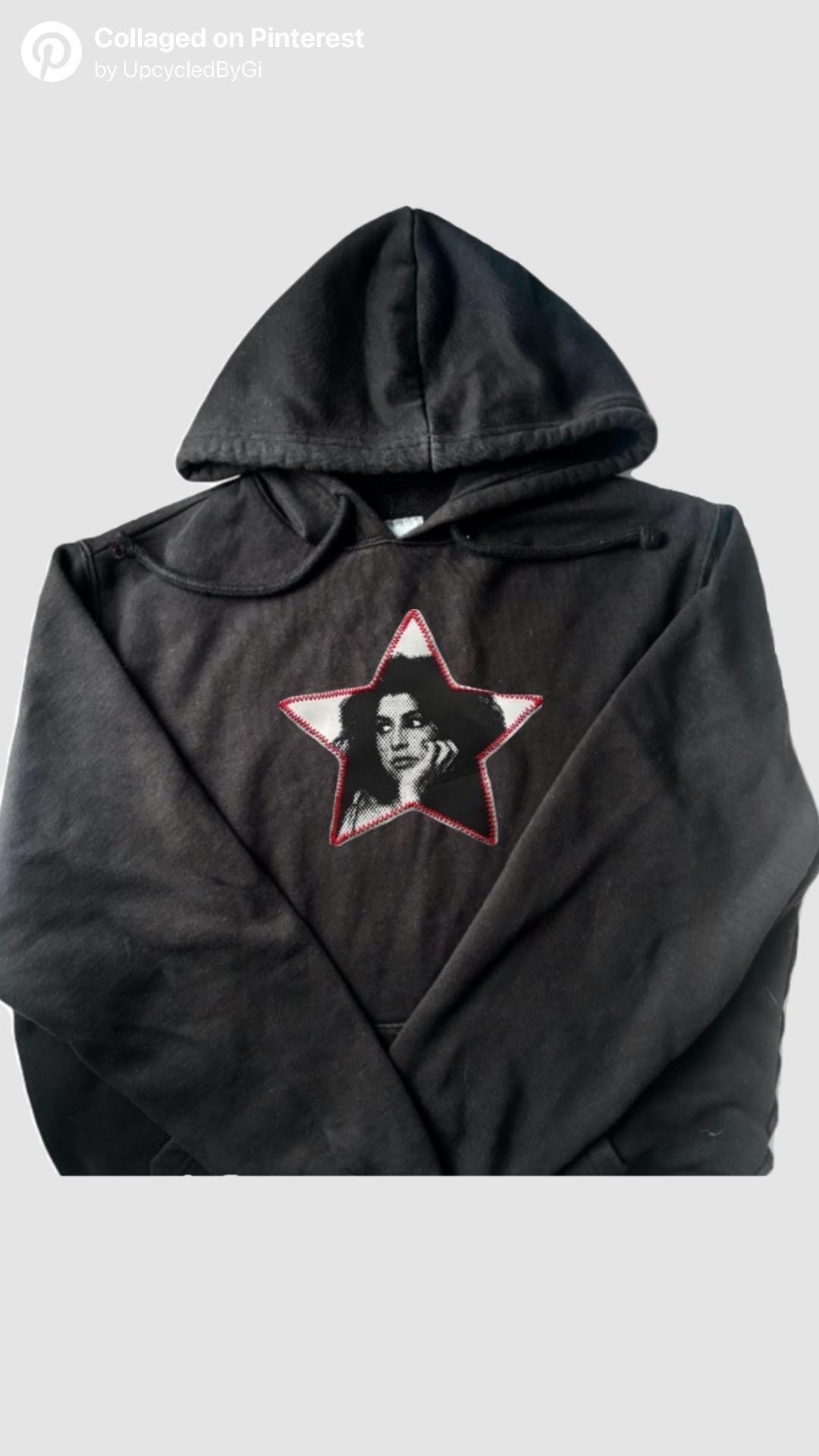 Amy Winehouse Inspired Hoodie • Upcycled - Etsy