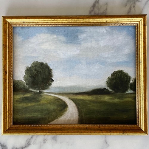 SUNDAY WALK Art Print Unframed Oil Painting Print Oil - Etsy