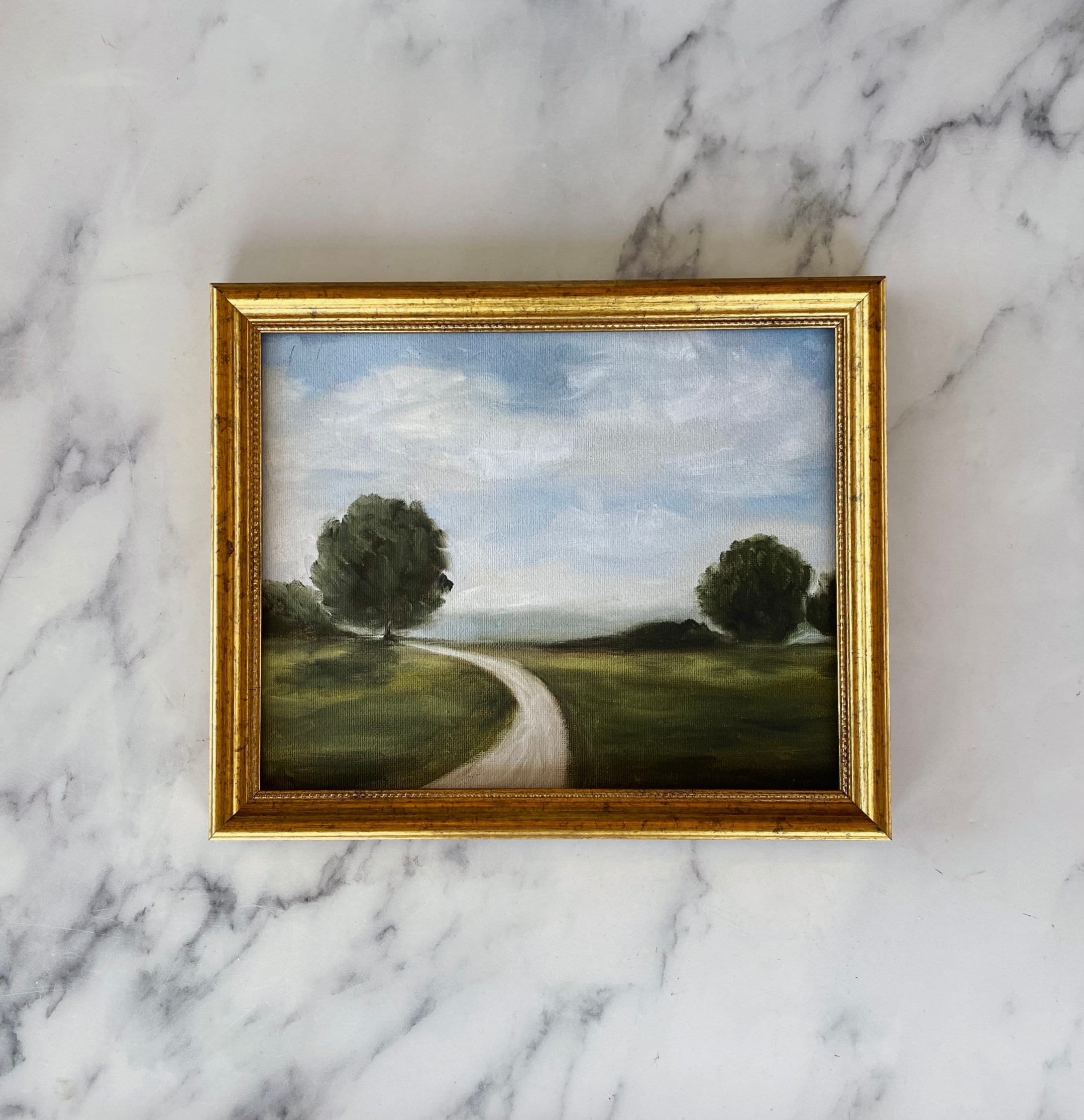 SUNDAY WALK Art Print Unframed Oil Painting Print Oil - Etsy