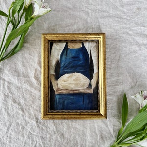 DAILY BREAD Unframed Art Print - Oil Painting Print - Oil Painting ...