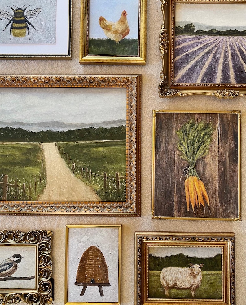 FARM TO TABLE Art Print - Unframed Oil Painting Print - Carrots Still ...