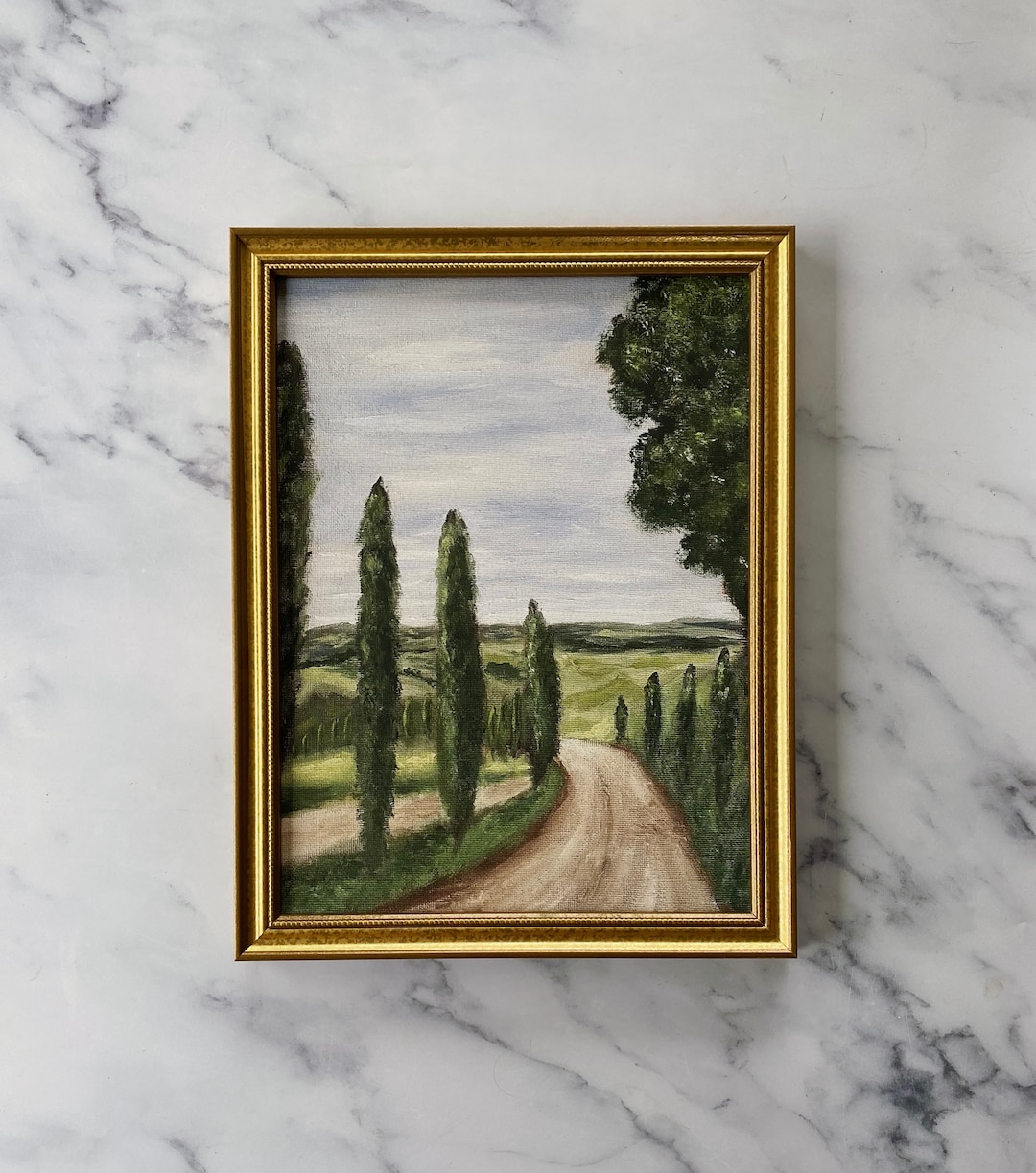 THIS WAY Art Print - Unframed Oil Painting Print - Landscape Giclee ...